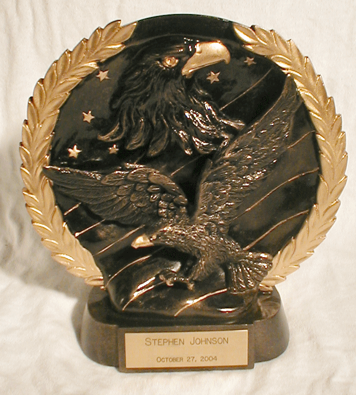 Eagle Gifts Galore/Eagle Round Plate Plaque